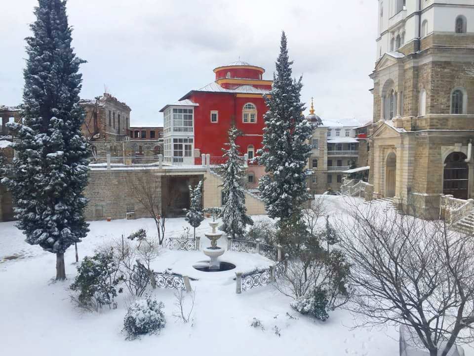 Όταν χιονίζει στο Άγιο Όρος... -ΦΩΤΟ- - Χαλκιδική Ειδήσεις ...