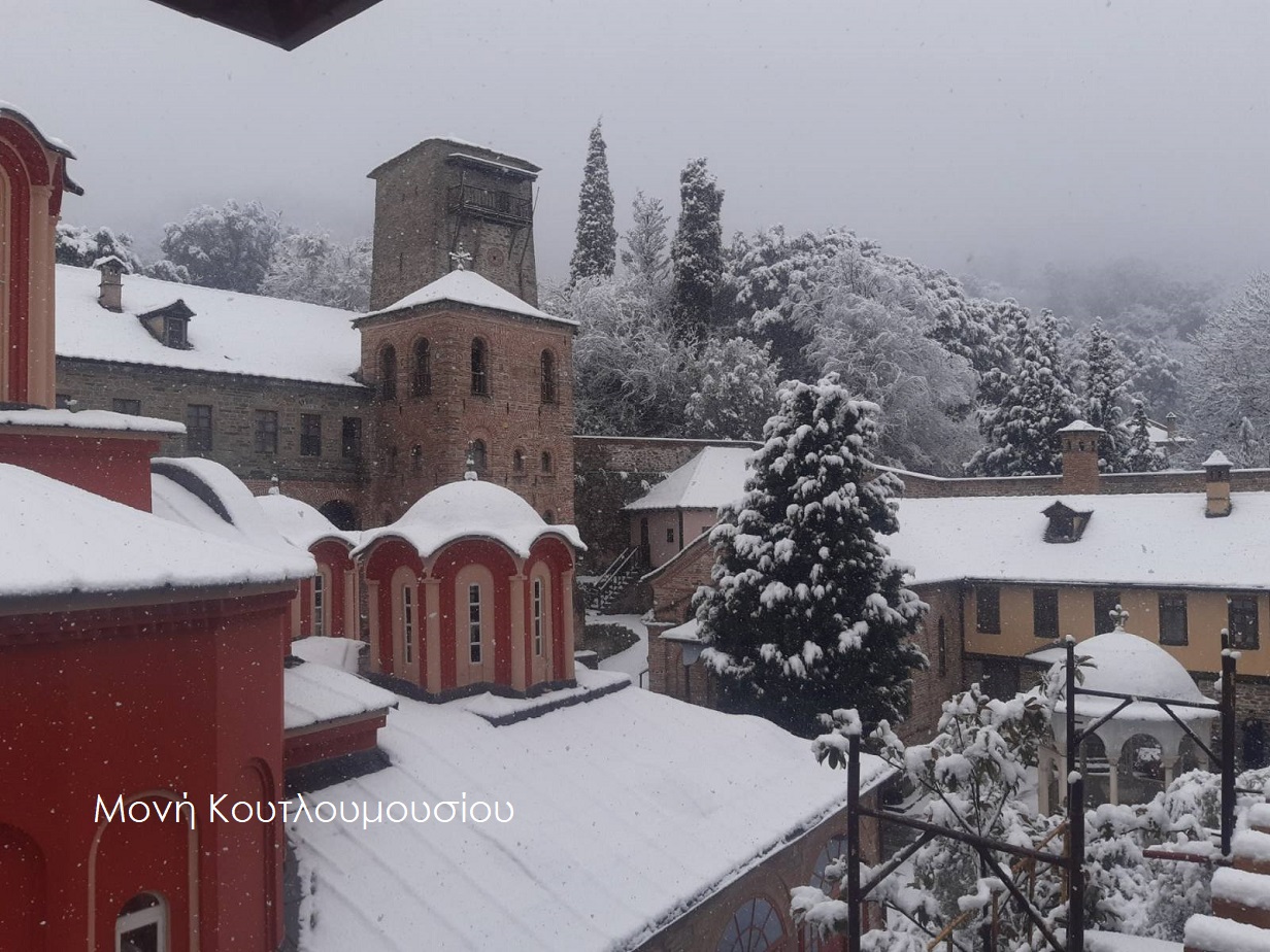 Χιόνια και παγωνιά στο Άγιο Όρος -ΦΩΤΟ- - Χαλκιδική Ειδήσεις ...